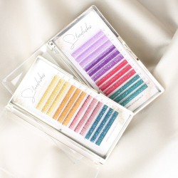 Cils en soie Volume Russe Mixte Collection "GLITTERS" | Store Lashes