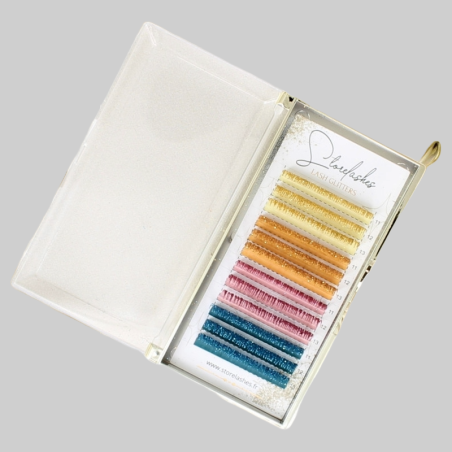 Cils en soie Volume Russe Mixte Collection "GLITTERS" | Store Lashes